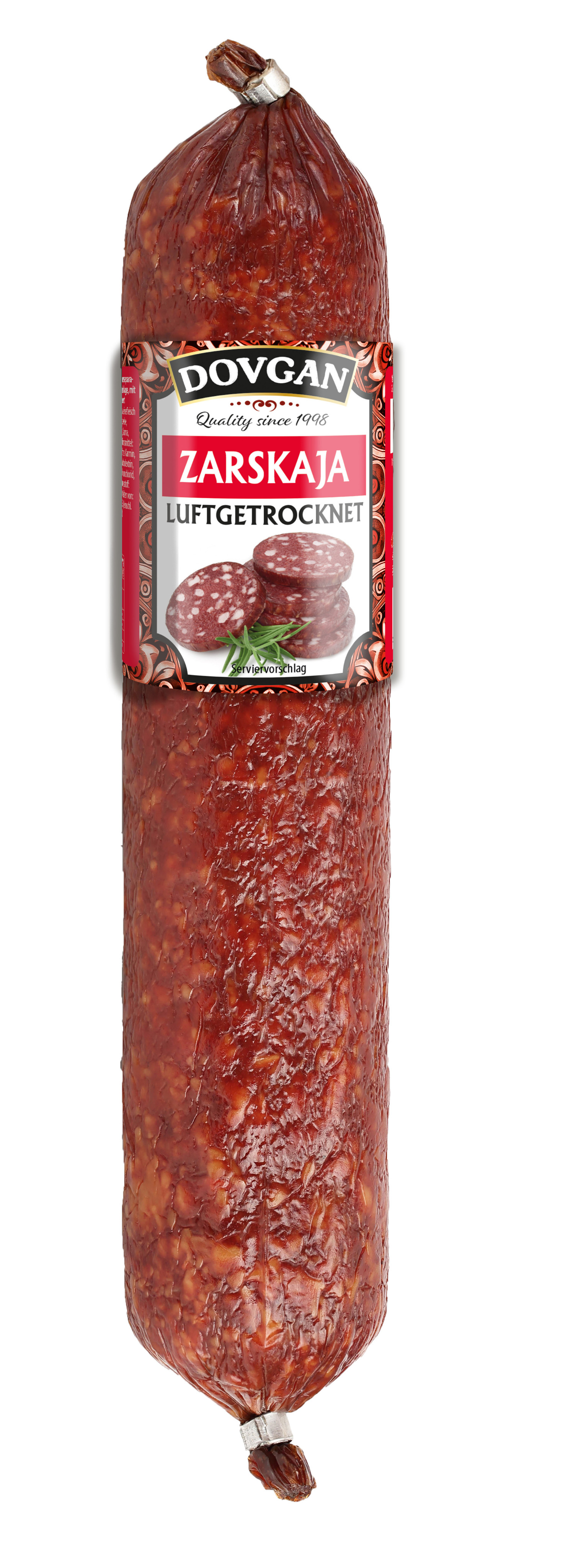 DOVGAN Zarskaja – Air-Dried Sausage 320 g